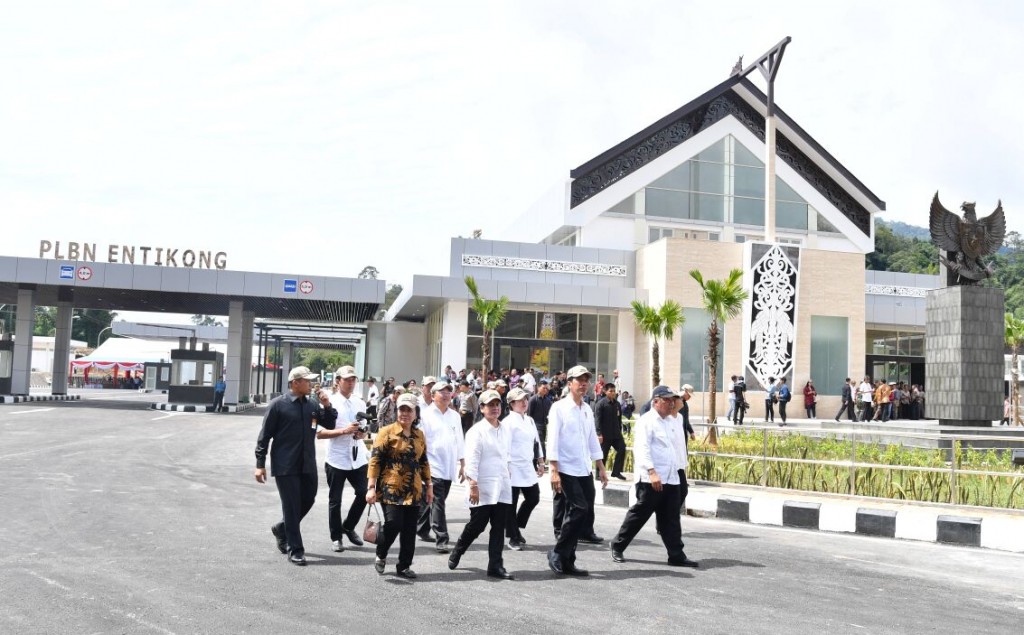 Sekretariat Kabinet Republik Indonesia | Resmikan Wajah Baru PLBN ...