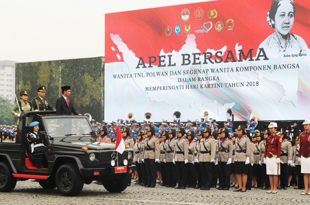 Sekretariat Kabinet Republik Indonesia | Presiden: Korps Wanita TNI ...