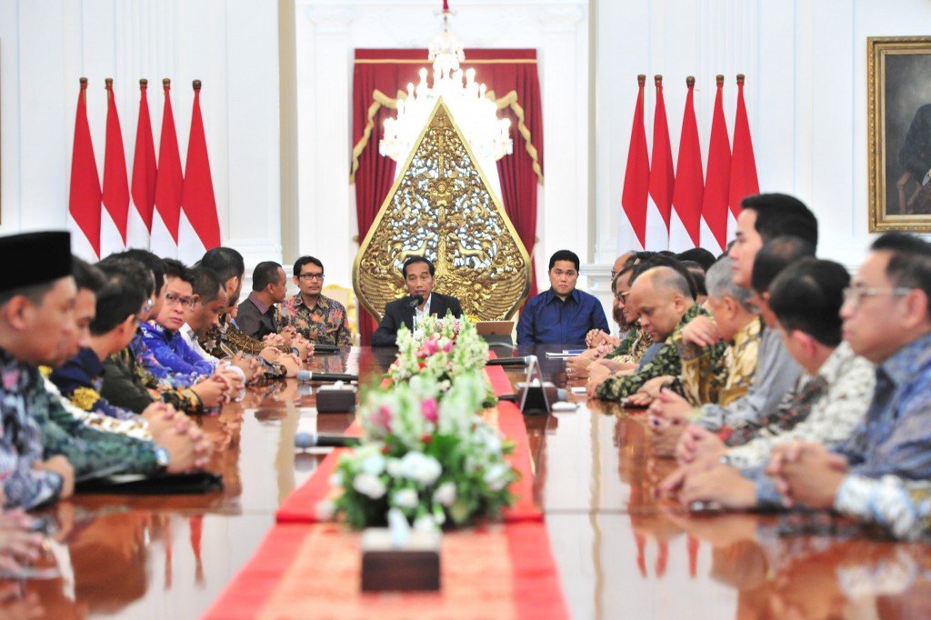 Sekretariat Kabinet Republik Indonesia Terima Pengurus Kadin Dan