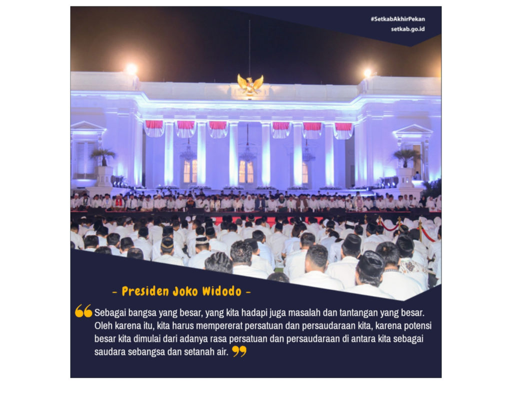 Sekretariat Kabinet Republik Indonesia | Doa Kebangsaan 74 Tahun ...