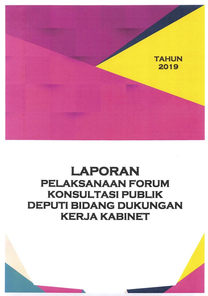 Sekretariat Kabinet Republik Indonesia | Laporan Hasil Forum Konsultasi Publik Tahun 2022 ...