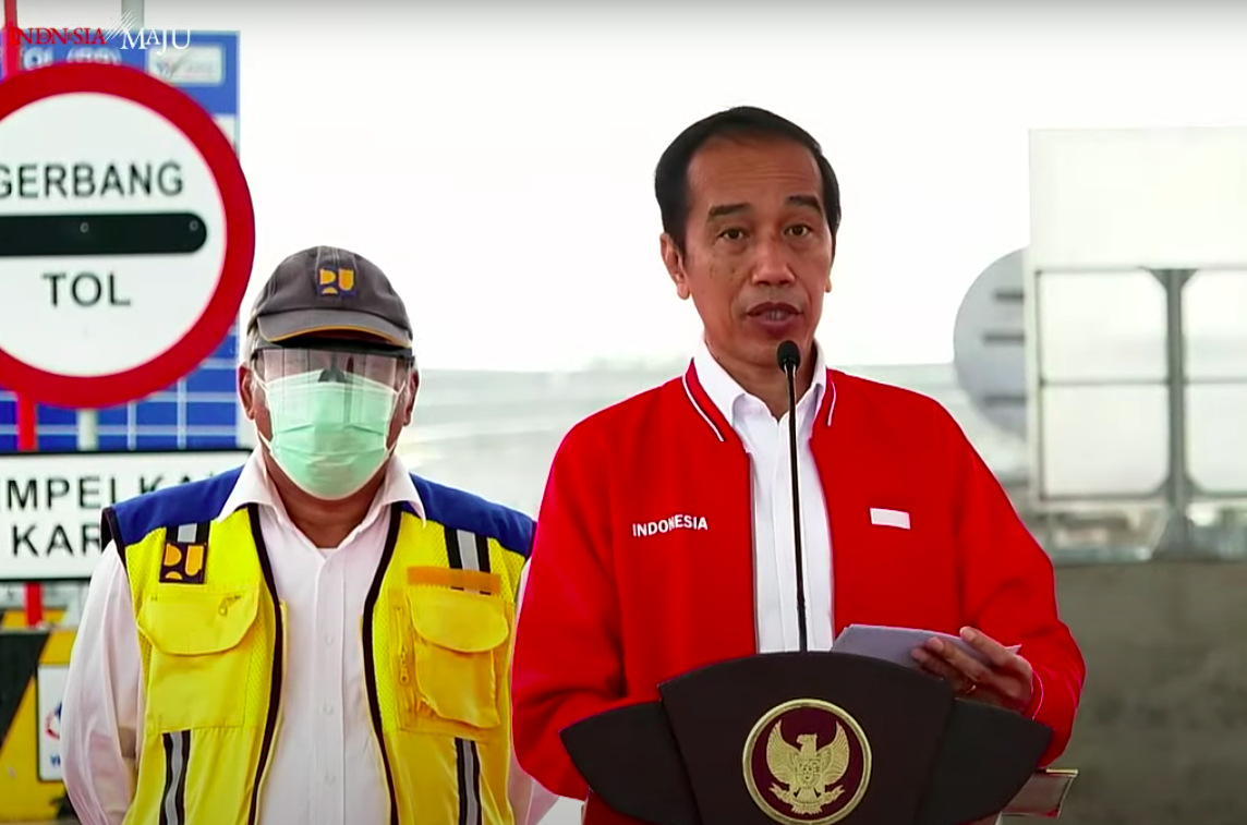 Sekretariat Kabinet Republik Indonesia | Peresmian Jalan Tol Kayu Agung-Palembang-Betung Ruas ...