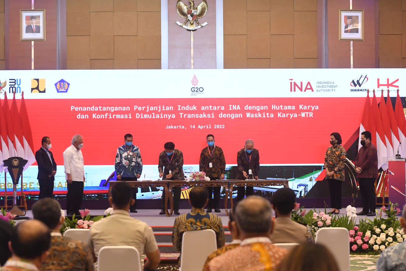 Sekretariat Kabinet Republik Indonesia | Transaksi Perdana INA dengan ...