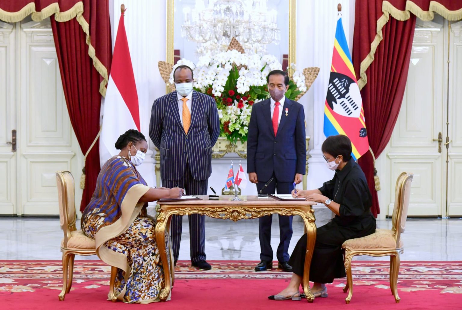 Sekretariat Kabinet Republik Indonesia | Indonesia, Eswatini Sign MoU ...