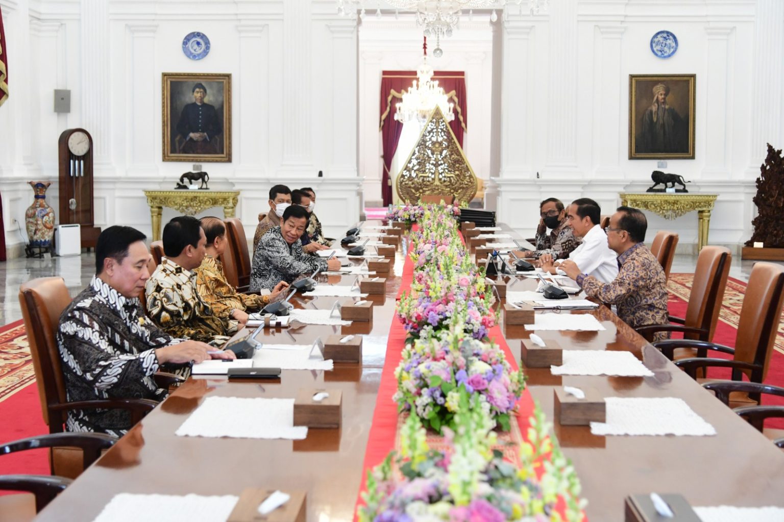 Sekretariat Kabinet Republik Indonesia | Presiden Jokowi Menerima Para ...