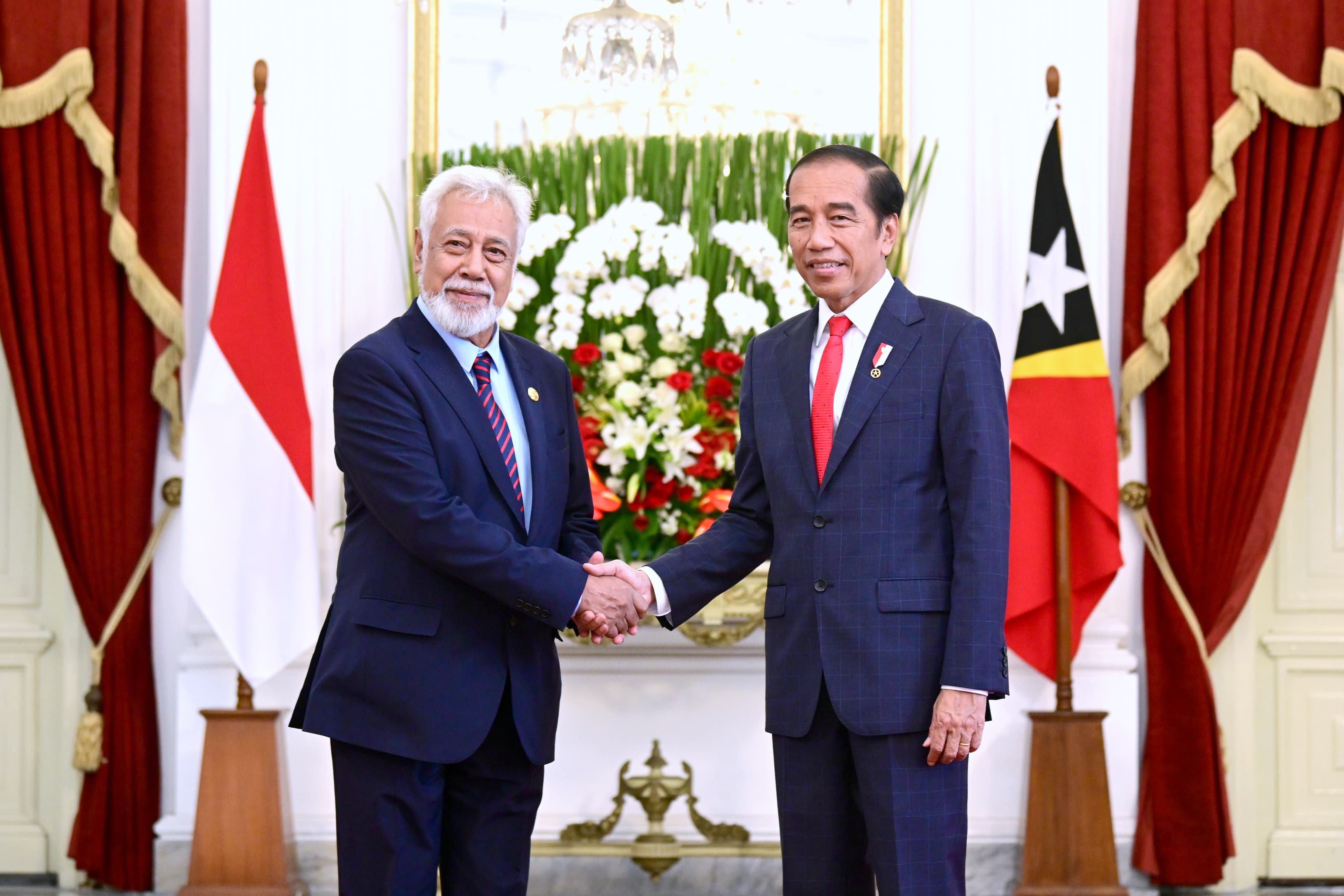 Sekretariat Kabinet Republik Indonesia | Pertemuan Bilateral antara Indonesia dan Timor Leste di ...
