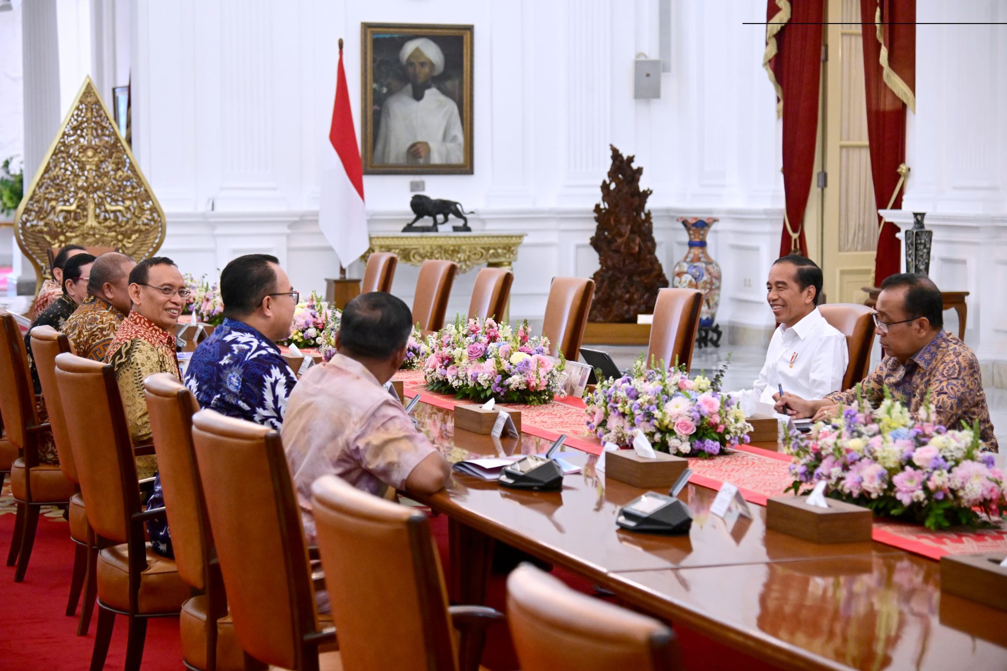 Sekretariat Kabinet Republik Indonesia | Presiden Jokowi Terima Pengurus Forum Rektor Indonesia ...