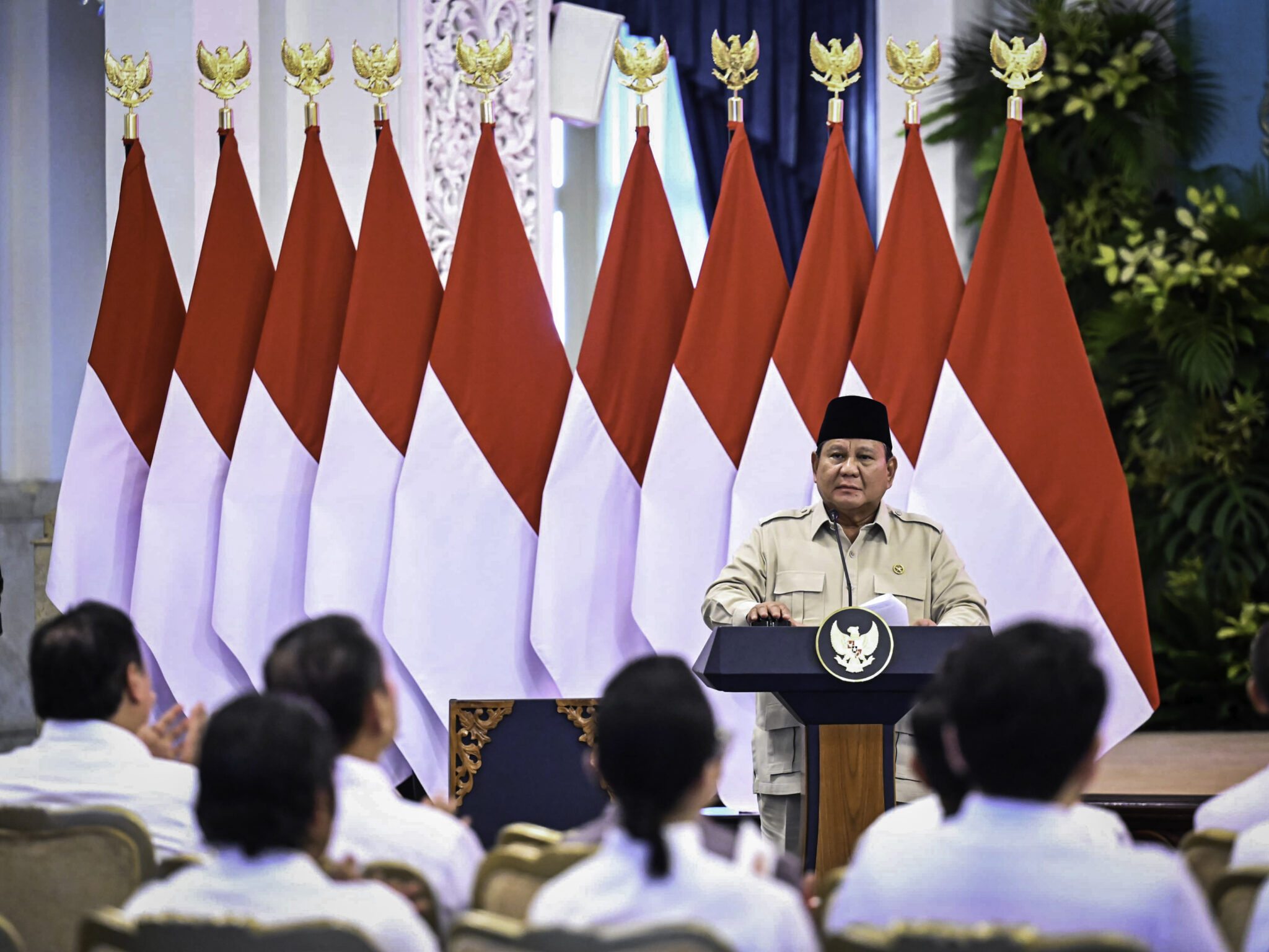 Sekretariat Kabinet Republik Indonesia | Luncurkan Logo dan Tema HUT ke-80 RI, Presiden Prabowo ...